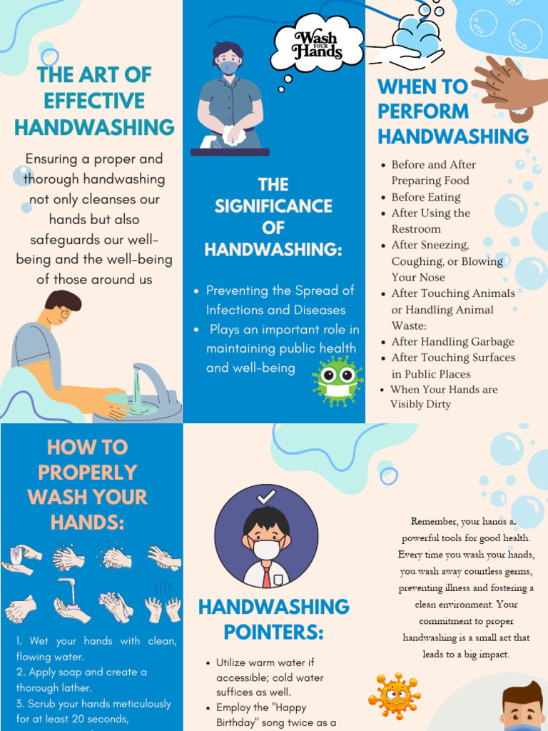 Handwashing Pamphlet | PDF
