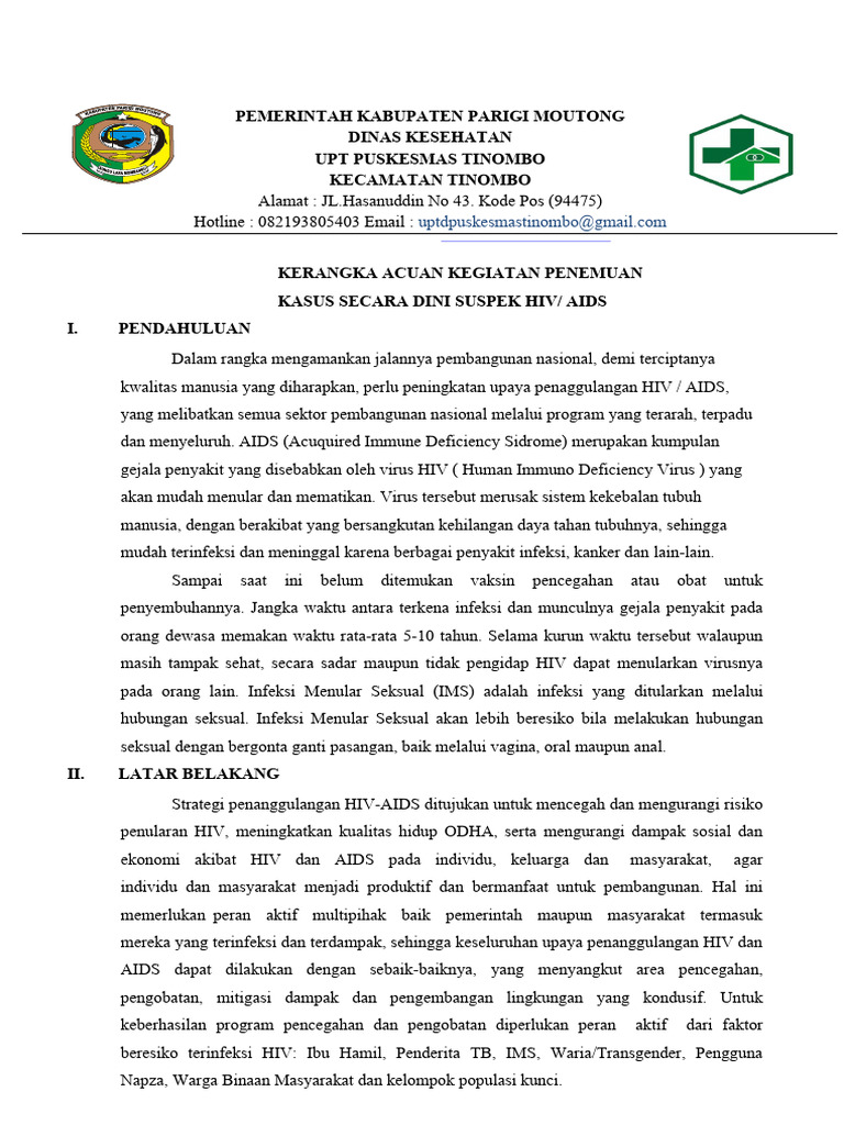 Kak Penemuan Kasus Hiv 2023 | PDF | Ilmu Sosial | Pengembangan Diri