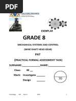Technology Grade 8 Term 3 Pat 2 2024 Revised | PDF | Mining | Ore