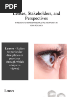 AP Seminar: Exploring Research Lenses | PDF