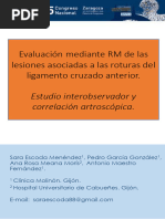 RM de Rodilla: Informe y Diagnóstico | PDF | Rodilla | Anatomía del ...