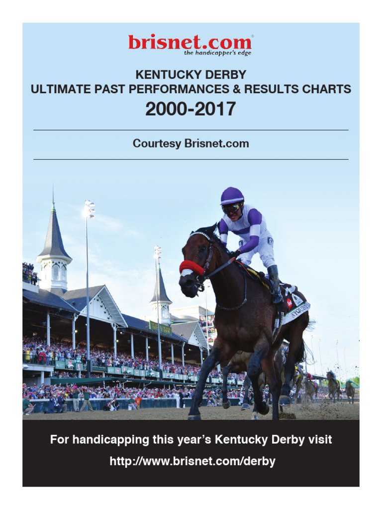 Kentucky Derby Results & Charts 2000-2017 | PDF | Individual Horses ...