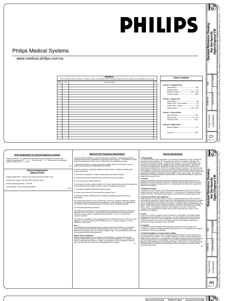 Philips DigitalDiagnost User Manual | PDF | Mains Electricity ...