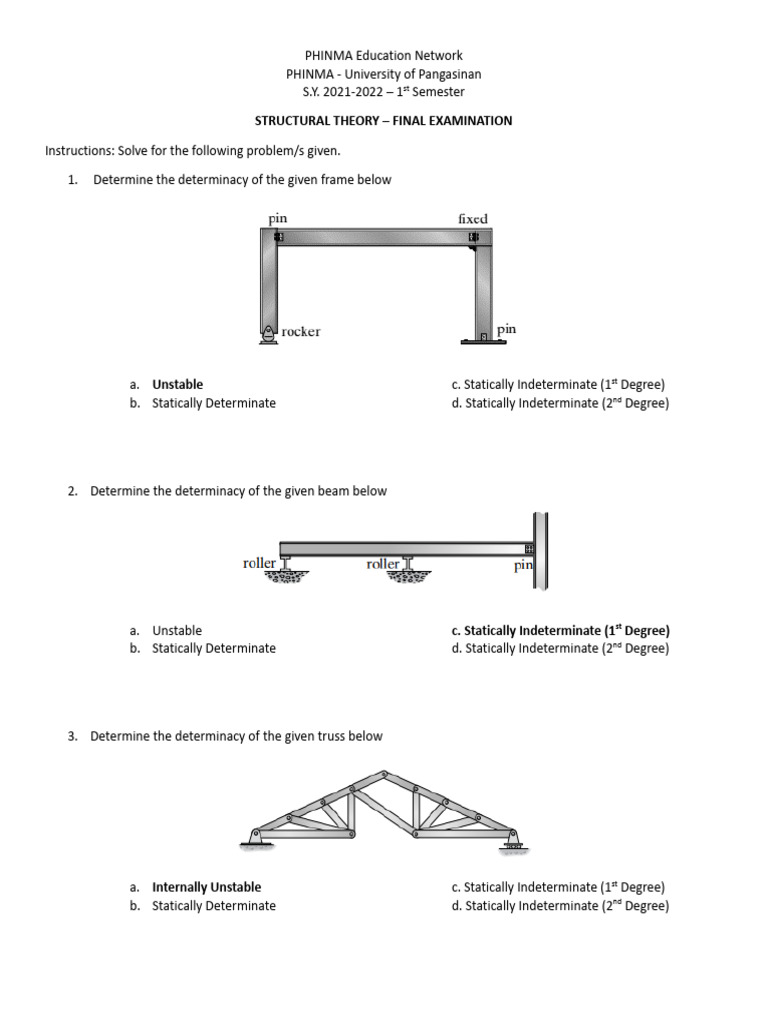 Structural Theory | PDF | Beam (Structure) | Civil Engineering