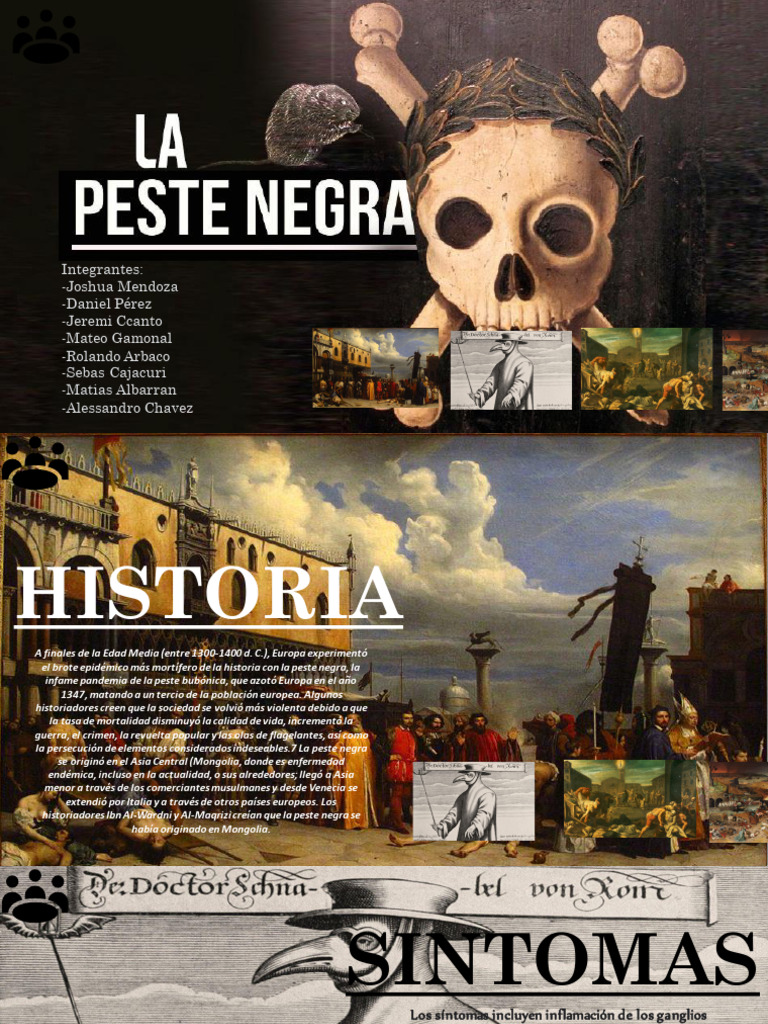 Expo Papeados La Peste Negra | PDF | Muerte negra | Ciencias de la Salud