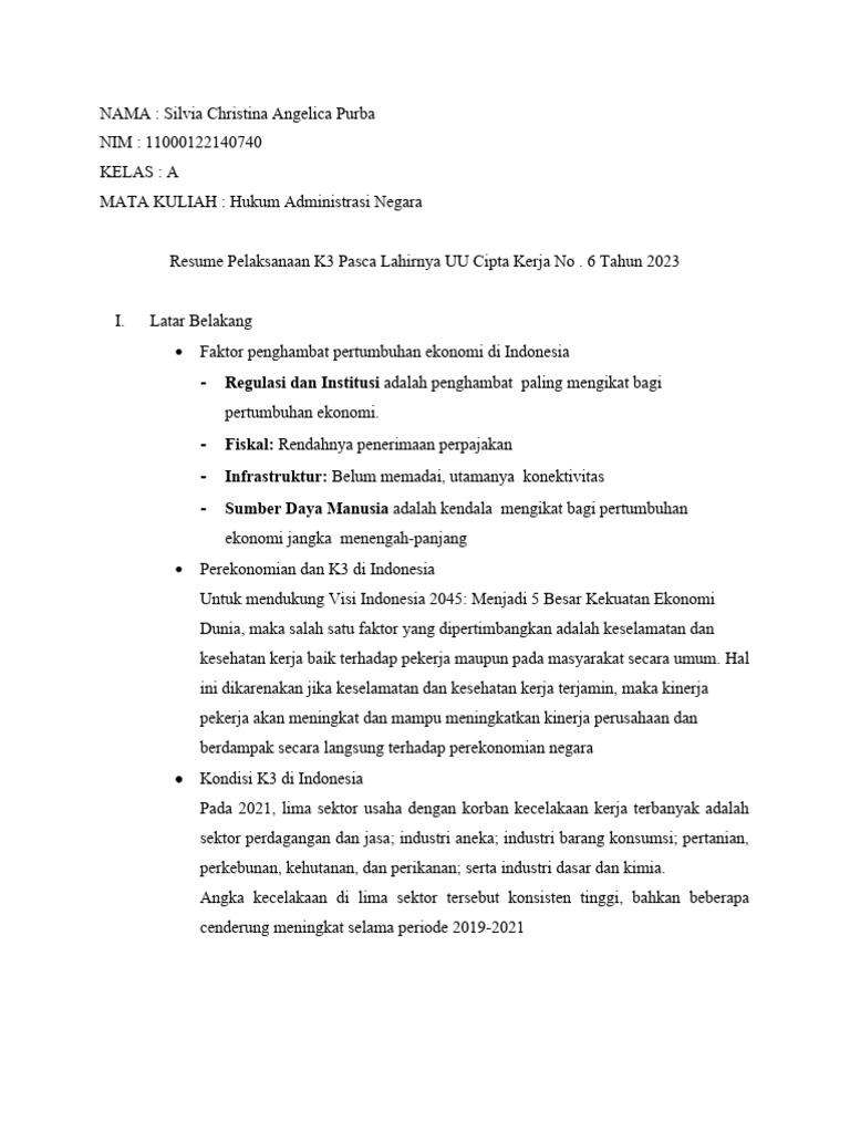 Han Resume k3 Cip | PDF