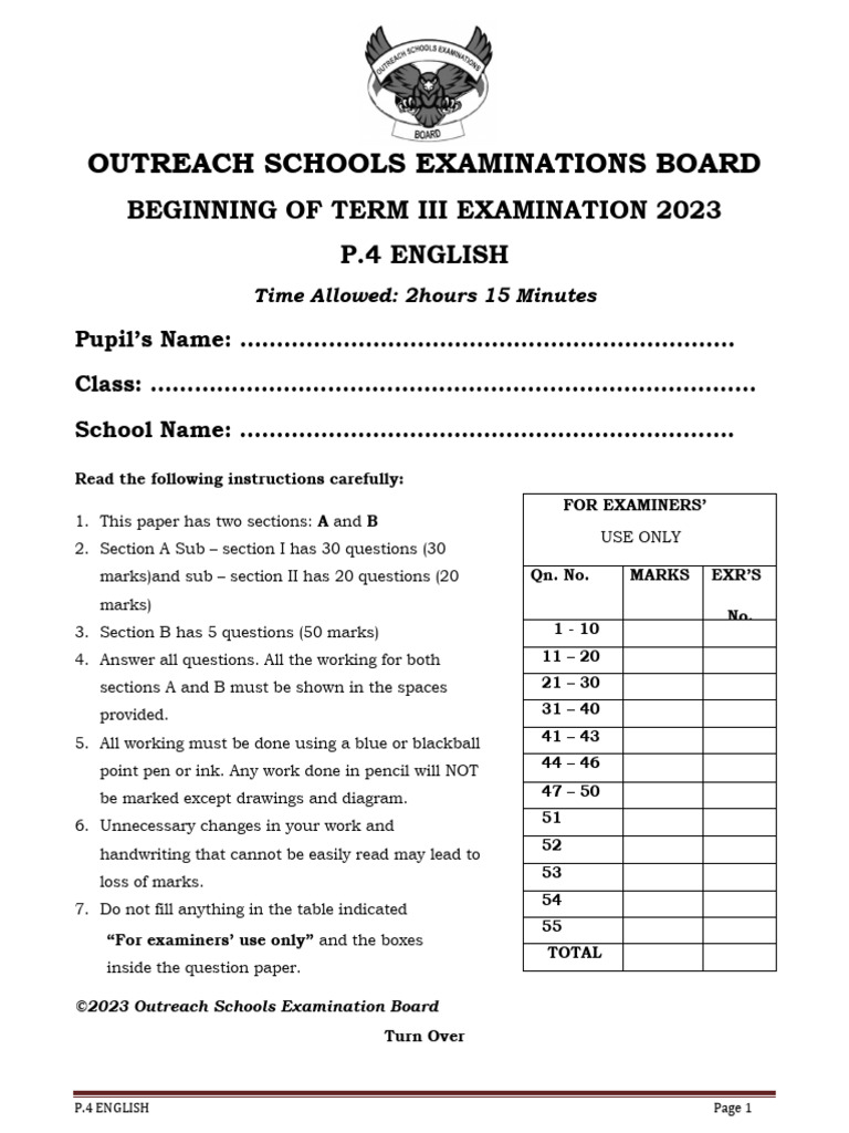 P.4 Eng Bot Iii | PDF