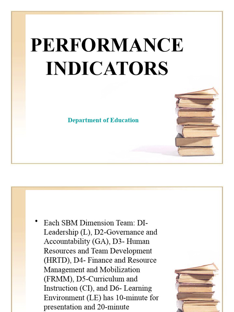 Performance Indicators Computation | PDF