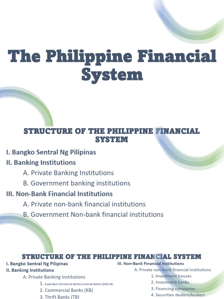 c6 Philippine Financial System Student | PDF | Securities (Finance ...