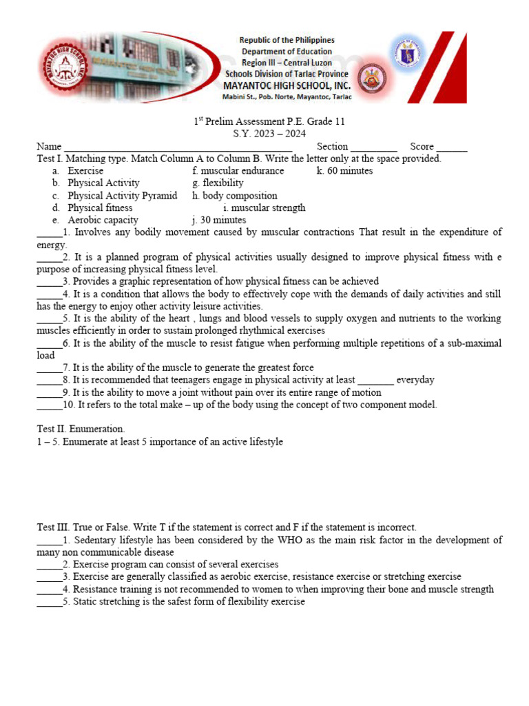 1st PRELIM ASSESSMENT ICT GRADE 7 | PDF | World Wide Web | Internet & Web