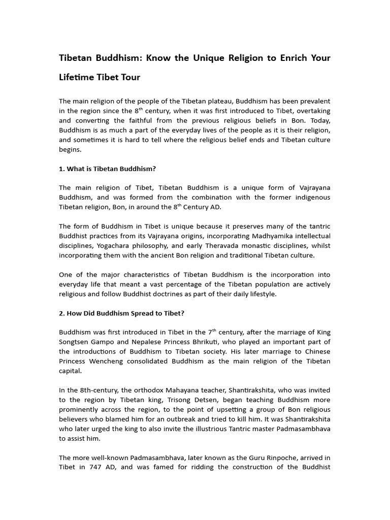 Tibetan Buddhism | PDF | Tibetan Buddhism | Padmasambhava