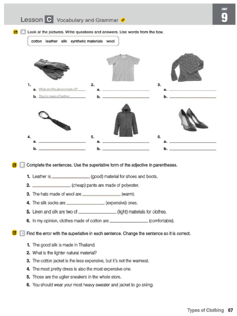 Unit 9. Lessons C and D. | PDF