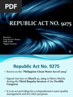 PD 984 - Pollution Control Law PDF | PDF | Sewage | Waste