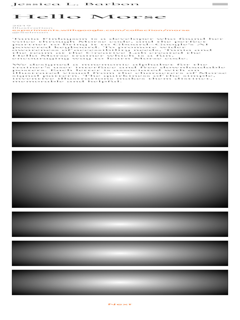 Hello Morse by Google - Jessica L. Barbon | PDF