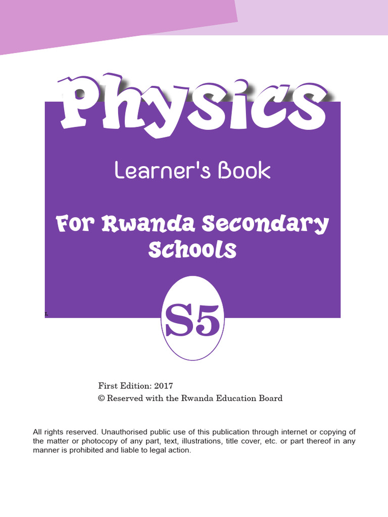 Physics s5 Student Book | PDF | Science & Mathematics