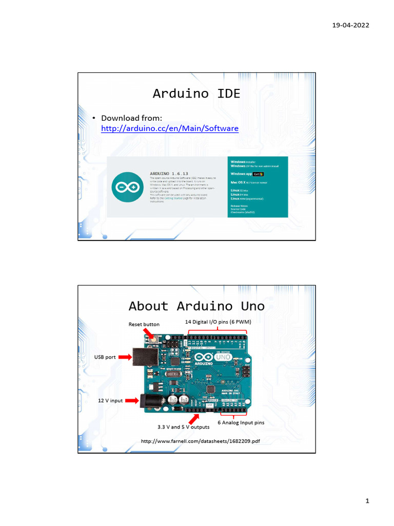 Module 7 Arduino Programming | PDF Module 7 Arduino Programming | PDF