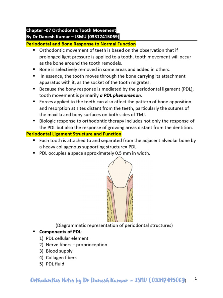 Chapt 7 Orthodontics Pdf