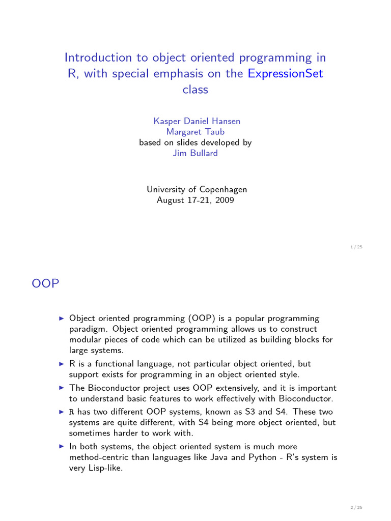 Oop Handouts Pdf Object Oriented Programming Method Computer Programming