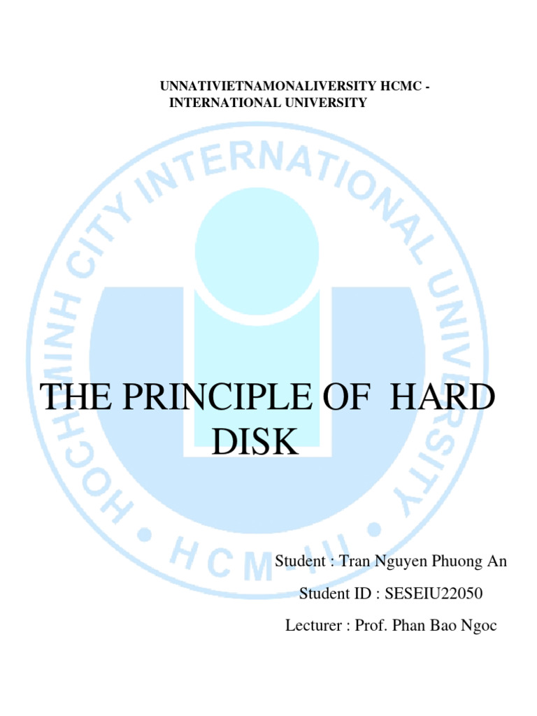 Hard Disk Principle | PDF | Ferromagnetism | Hard Disk Drive