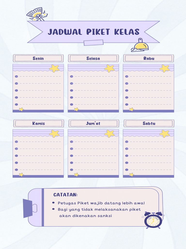 Jadwal Piket | PDF