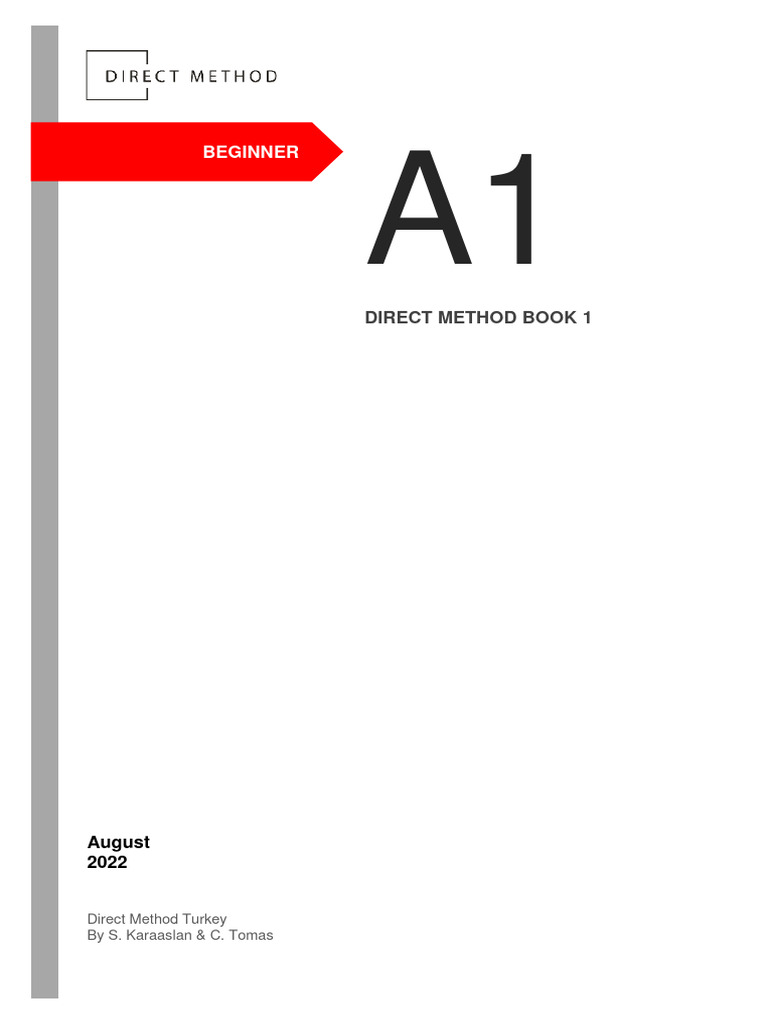 A1 Book 1 | PDF | Adjective