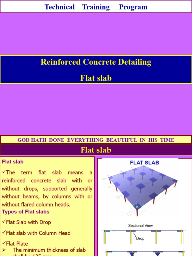 Flat Slab Reinforcement Details Guide | PDF | History