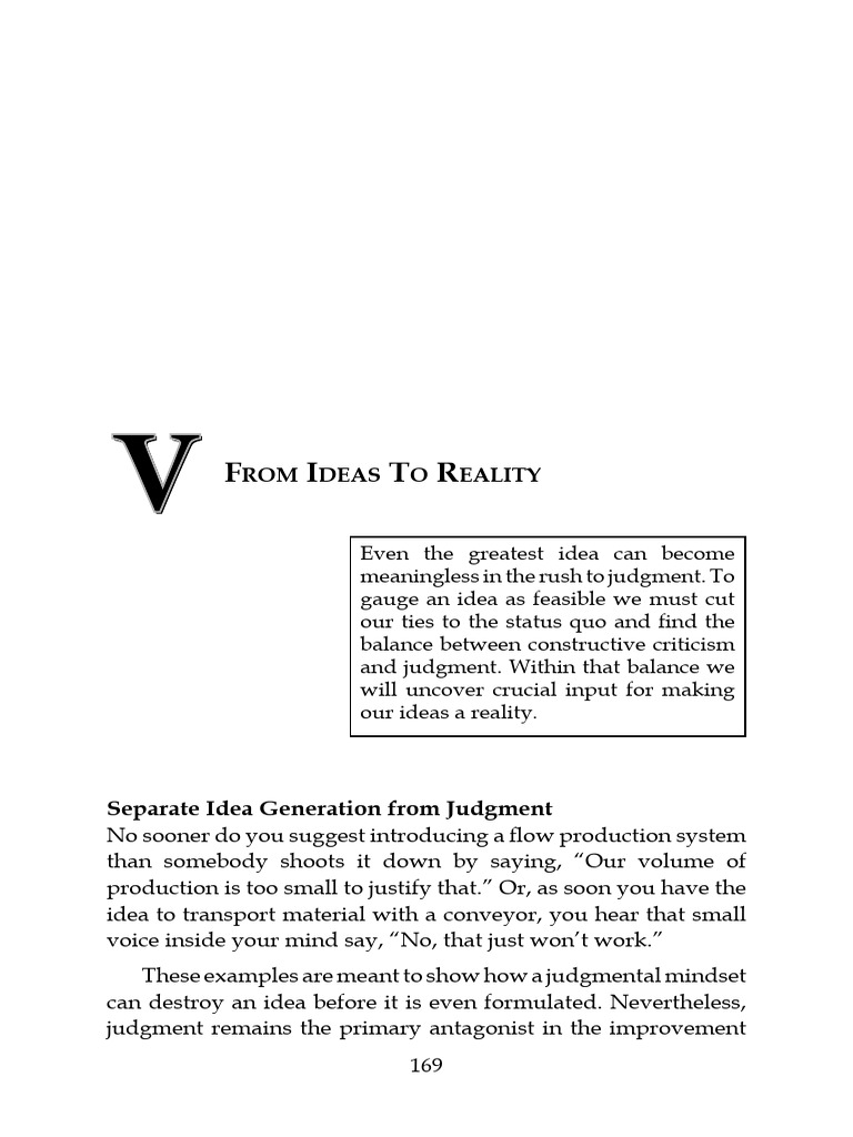 080701-Bodek Shingo Creative Excerpt | PDF | Thought | Causality