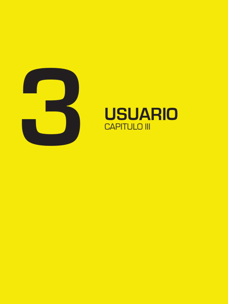 Tesis - Capitulo IV. Usuario - TC | PDF Tesis - Capitulo IV. Usuario - TC | PDF