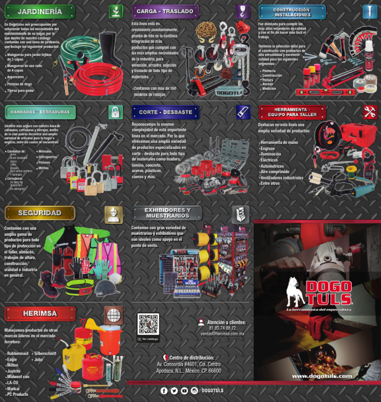 Folleto Dogotuls Herimsa ALTA 2 Compressed | PDF | Acero | Sector secundario de la economía