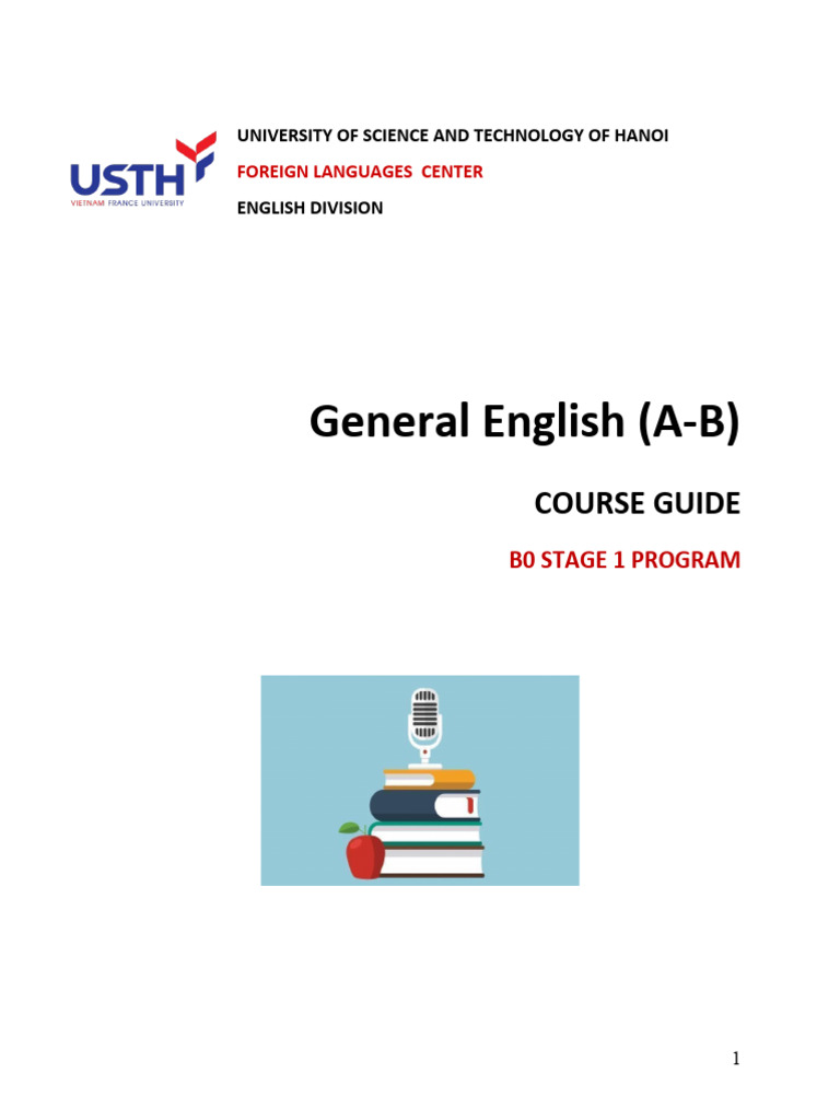 (23-24) Syllabus - B0S1 - General English AB - 40h | PDF | Leisure ...