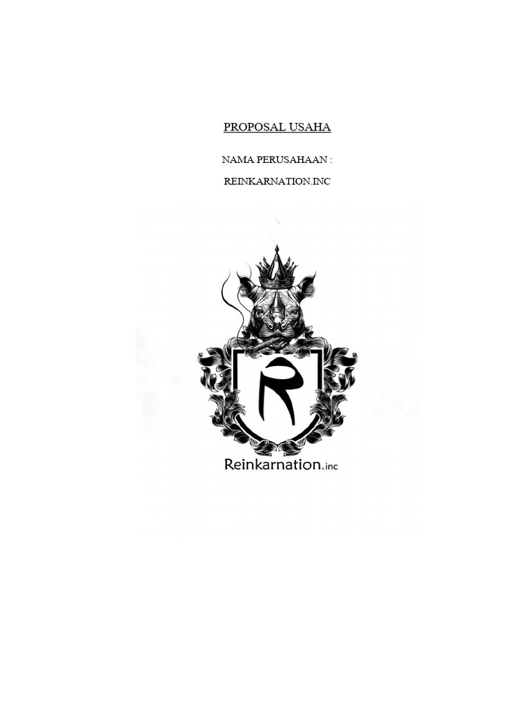 Proposal Usaha-1 | PDF