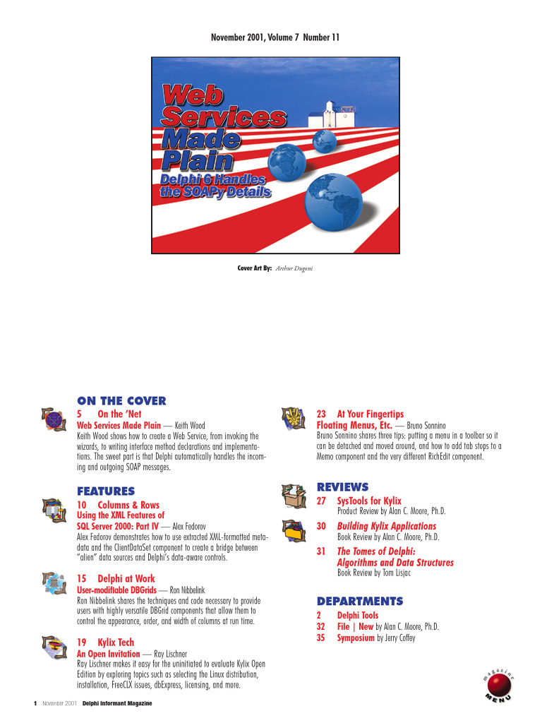 Delphi Informant 95 2001 | PDF | Internet & Web | World Wide Web