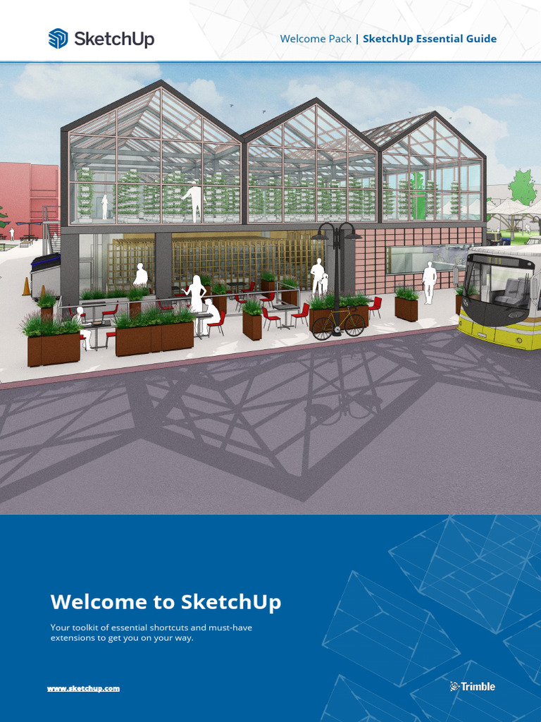 Sketchup Essential Guide Architecture 2021 | PDF | Sketch Up | Rendering (Computer Graphics)