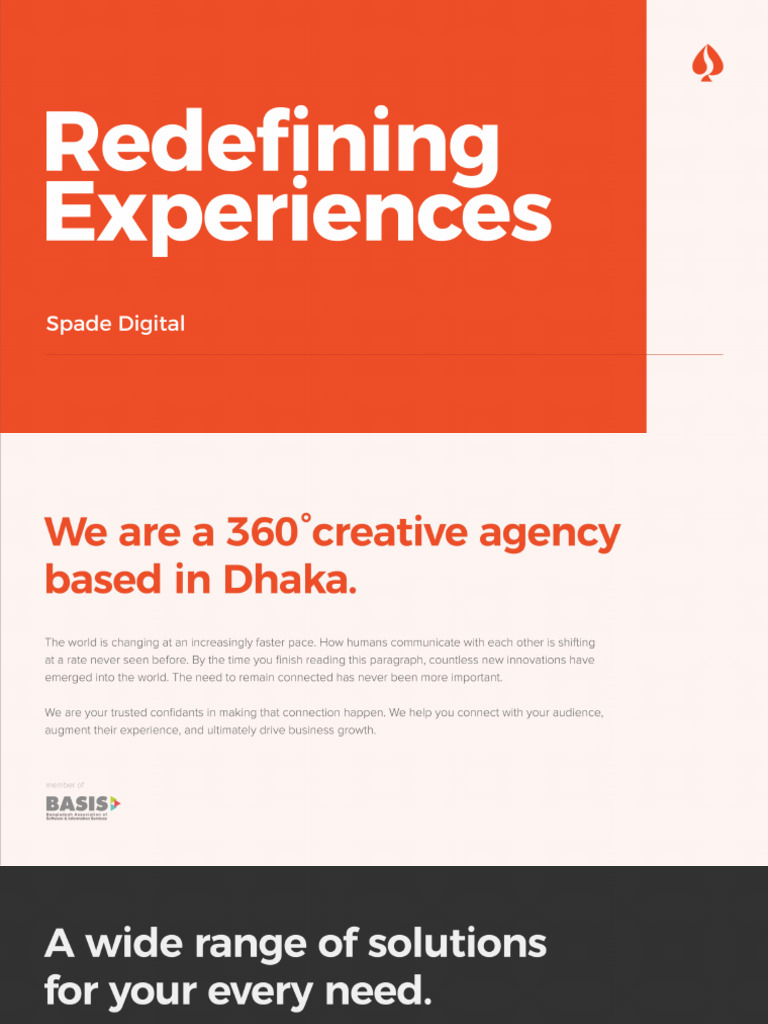 Spade Digital Company Profile 2023 | PDF Spade Digital Company Profile 2023 | PDF