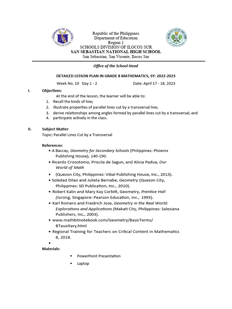 Gr8 April 17-18, 2023 | PDF