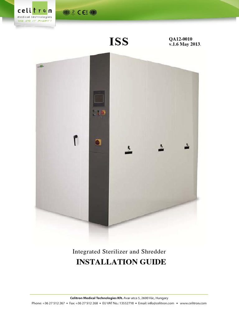 ISS Installation Guide QA12-0010 v.1.6 May 2013. | PDF | Screw ...