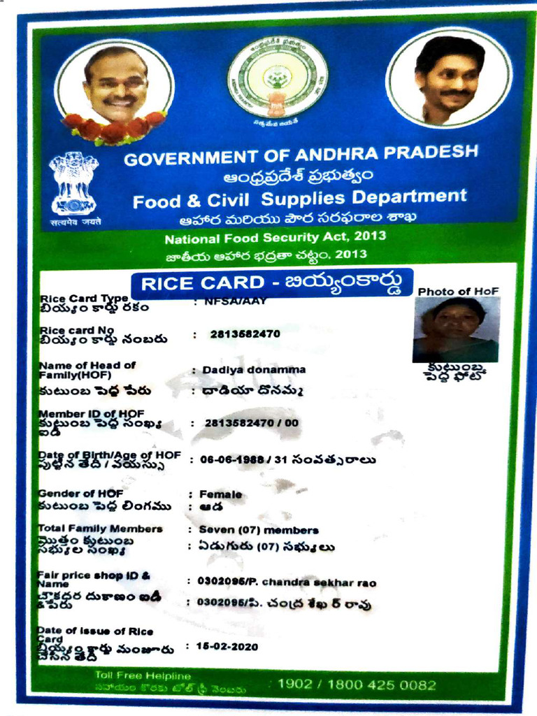 hh1 Rice Card Compressed | PDF