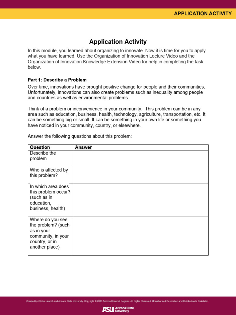 1.7 Application Activity | PDF