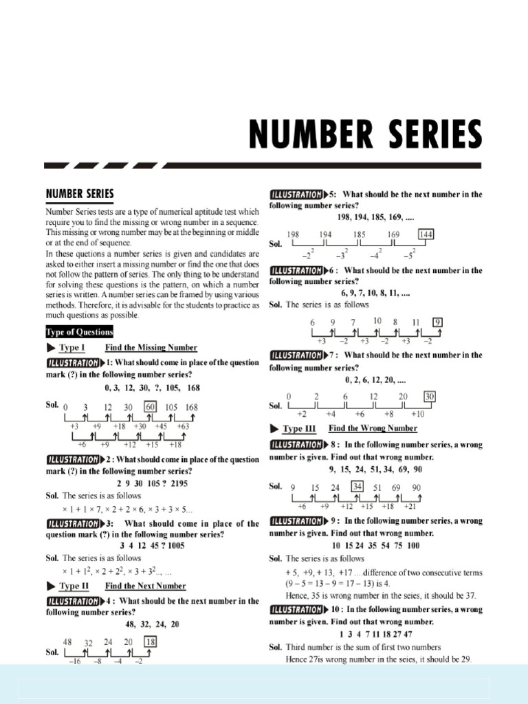 Number System, Direction Sense, Blood Relationship | PDF