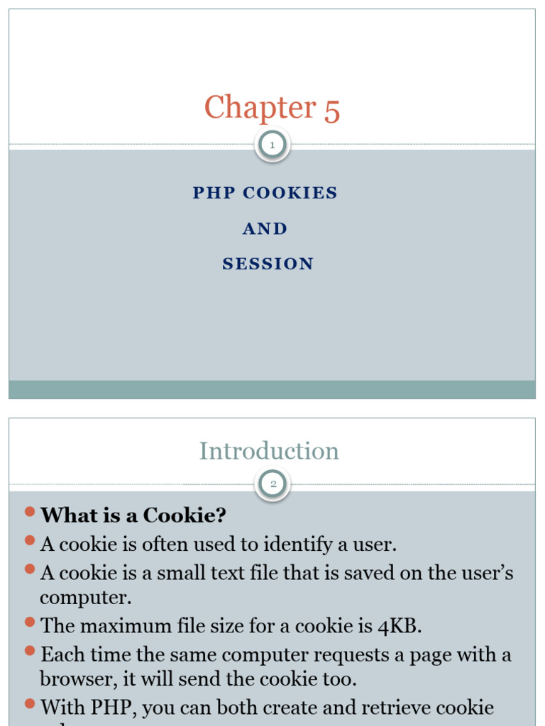 AWPChapter 6 | PDF | Http Cookie | Php