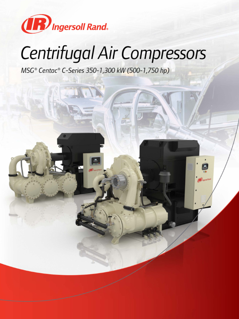 MSG Centac 350-1,300 KW Brochure | PDF | Mechanical Engineering