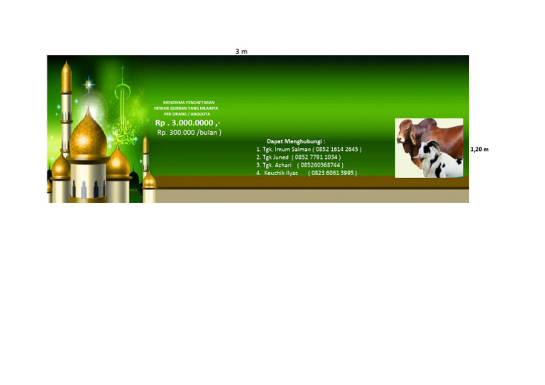 Contoh Spanduk Qurban Pdf