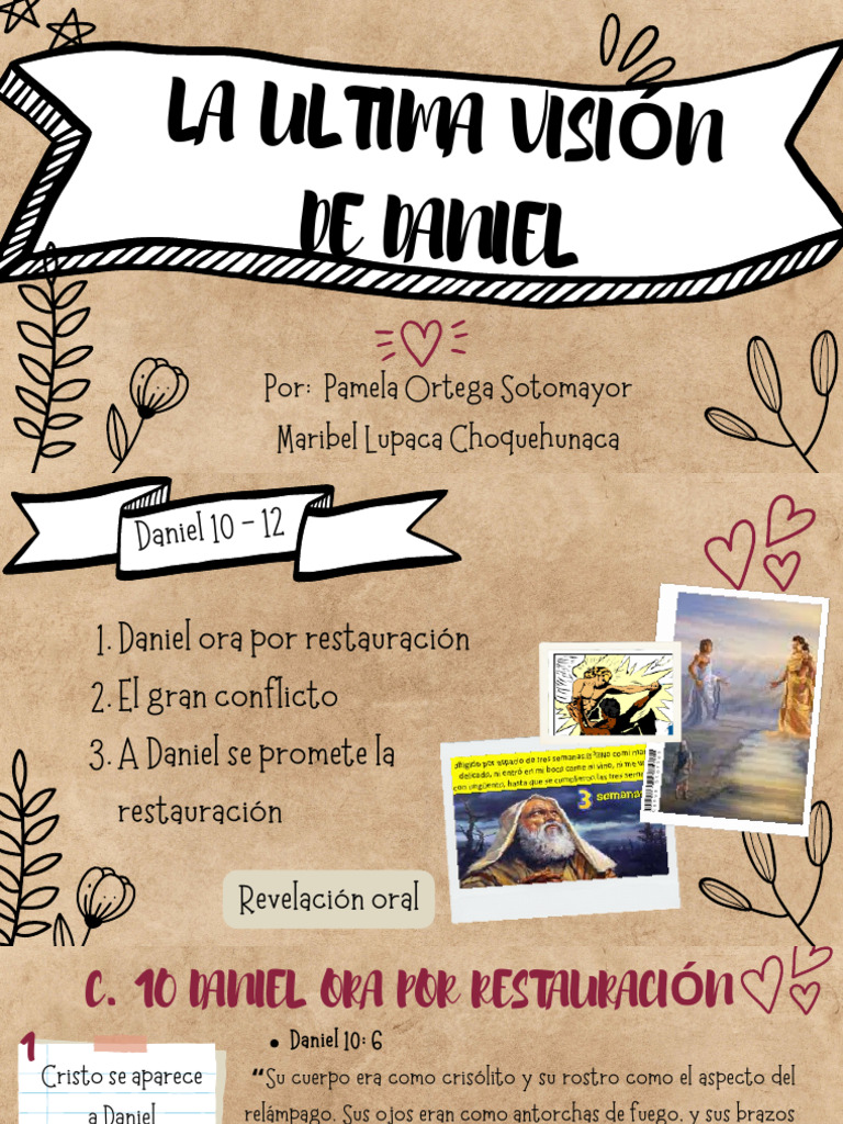 La Ultima Visión de Daniel | PDF | Creencia religiosa y doctrina