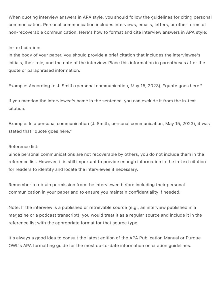 Apa Style Guidelines | PDF