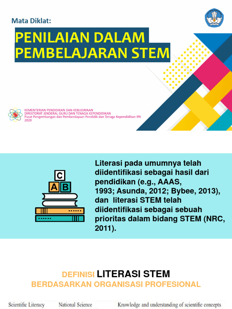 Penilaian Literasi STEM dalam Pendidikan | PDF