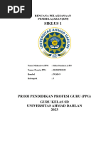 Contoh RPP Kurikulum Merdeka | PDF