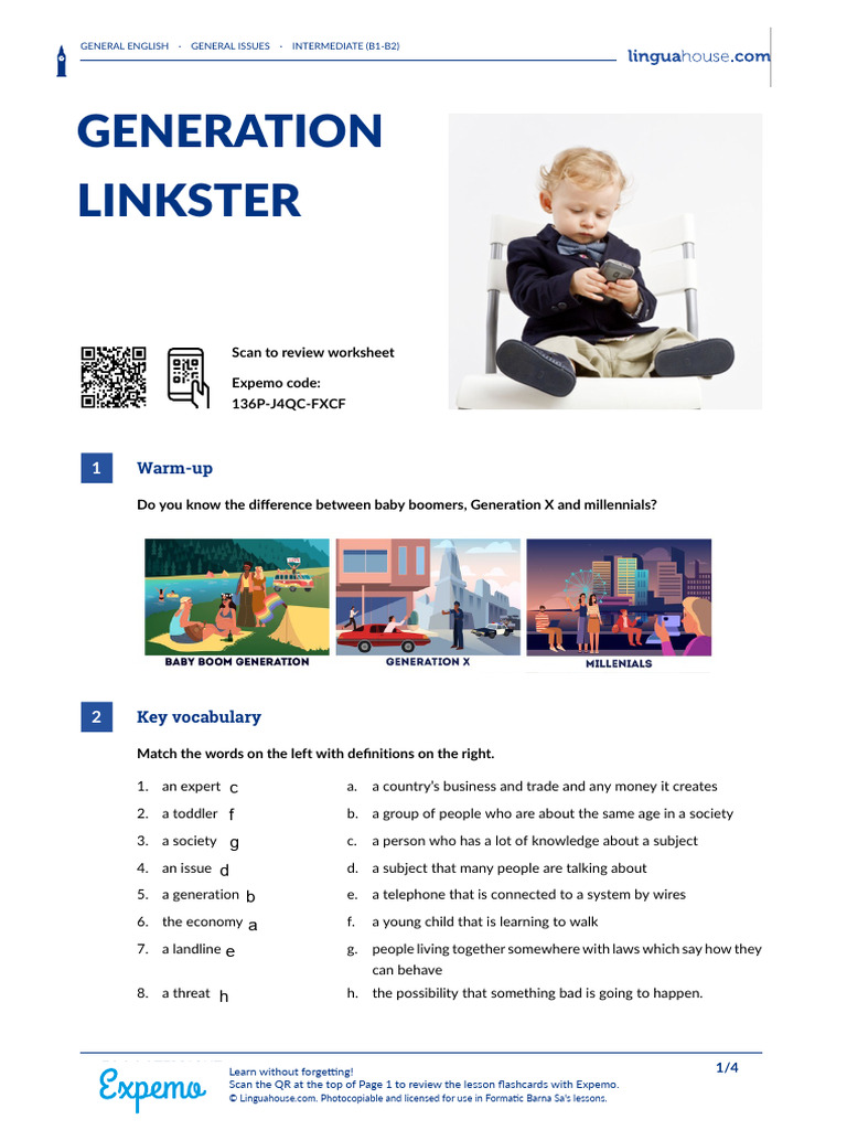 Understanding the Linkster Generation | PDF | Millennials | Linguistics