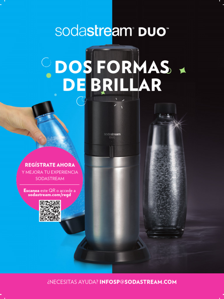 SodaStream DUO Manual | PDF | Lavavajillas | Dióxido de carbono