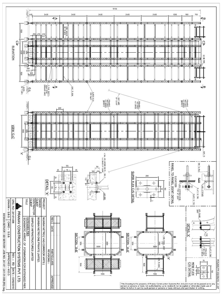 Rectangular Pier Shutter From Mumbai Metro | PDF