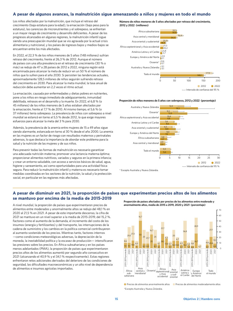 The Sustainable Development Goals Report 2023 - Spanish 17 | PDF ...
